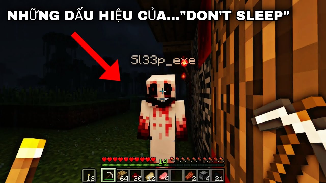 DẤU HIỆU ĐƠN GIẢN NHẬN BIẾT DON'T SLEEP TRONG MINECRAFT - YouTube