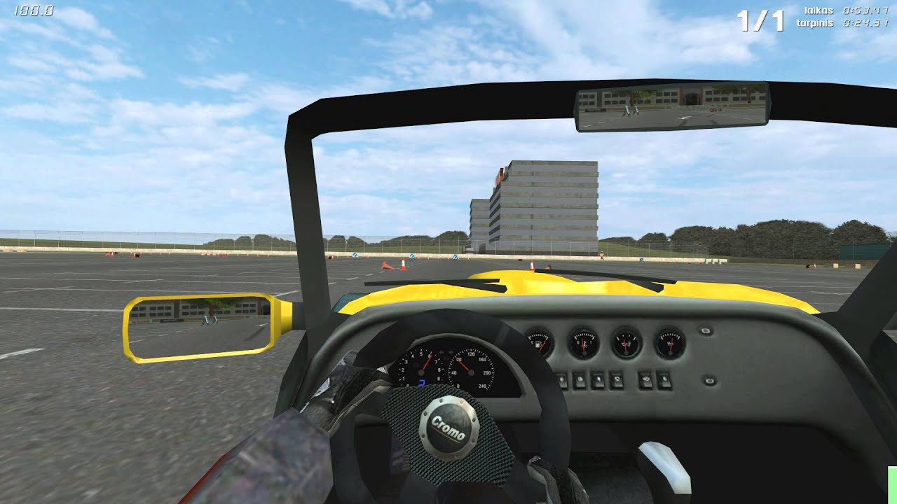 LFS: LX6 autocross week 1 - YouTube