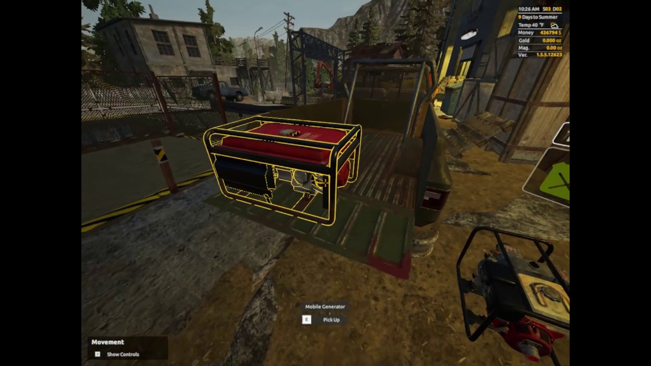 Gold rush mobile generator cooler repair - YouTube