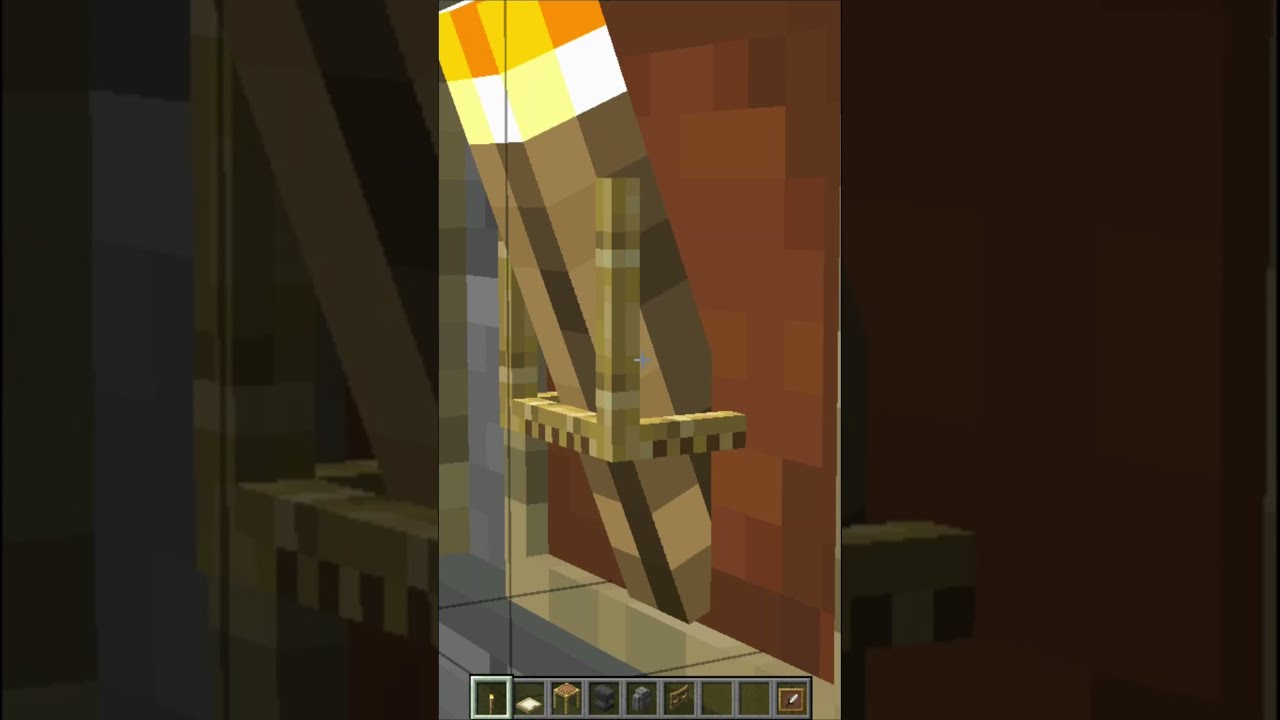 Minecraft Torch Build Hack - YouTube