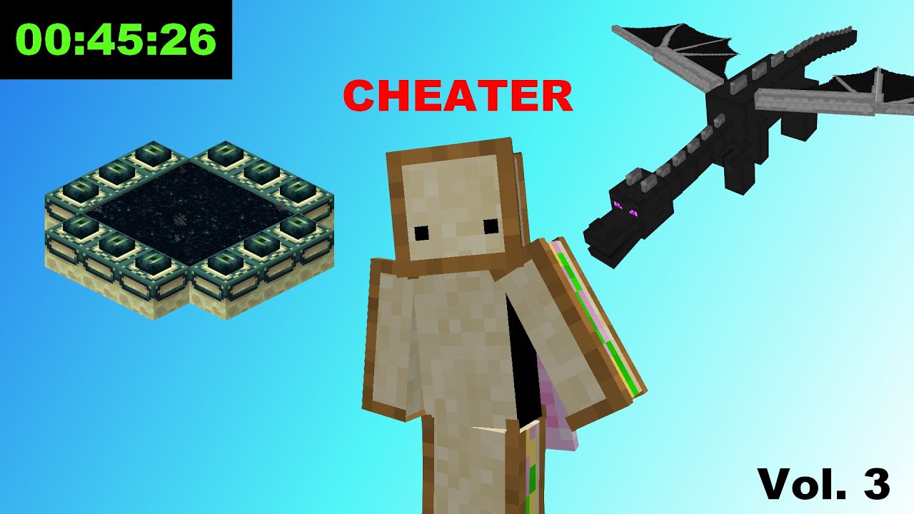 Can you guess how I'm CHEATING in Minecraft? Vol. 3 - YouTube