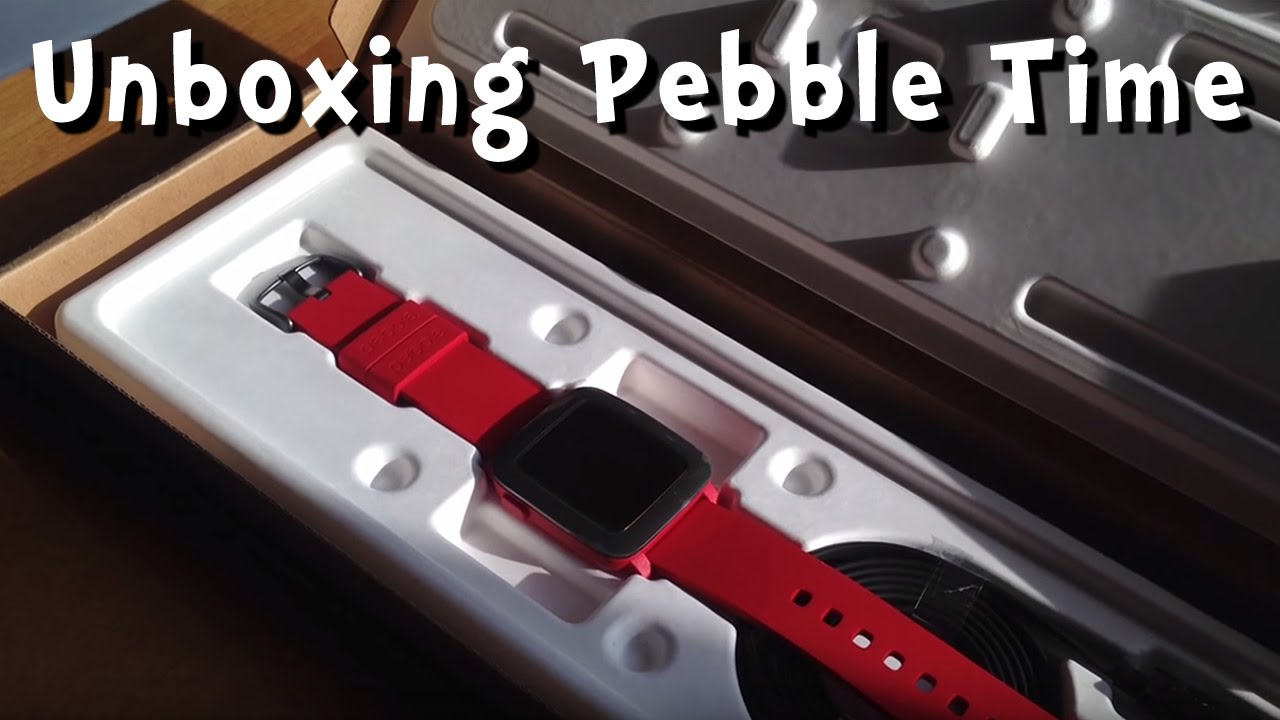 Pebble Time unboxing español - Desempaquetado y configuración - YouTube