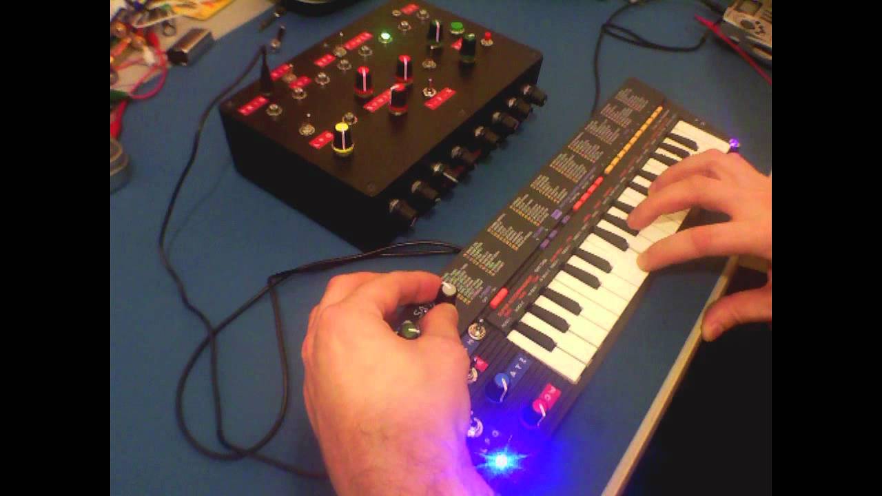 Circuit Bent Casio SA-1 with Sequencer by freeform delusion - YouTube