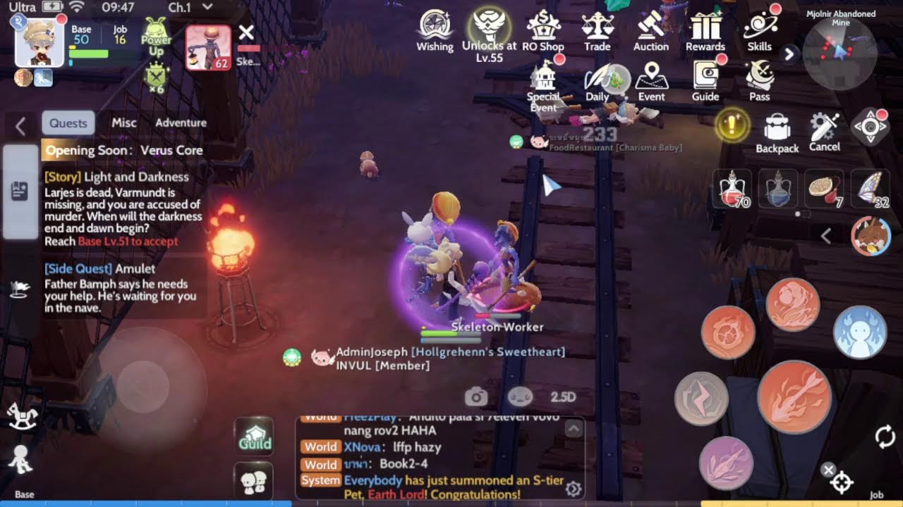 Daily Grind | Freelife Ragnarok Origin - YouTube