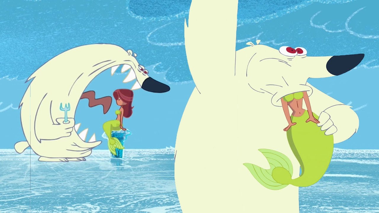 Zig And Sharko 🐻 Eaten By A Polar Bear S01ep06 Full Episode In Hd Youtube
