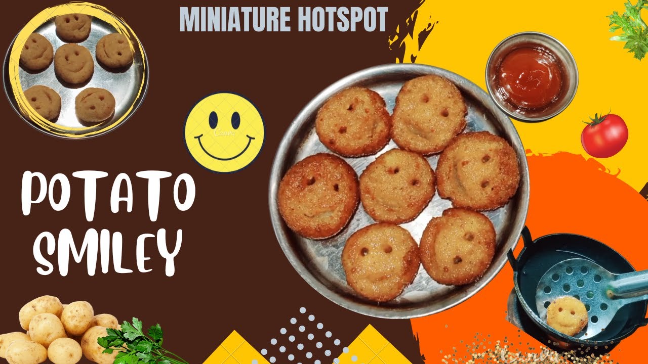 How to Cook Potato Smiley - The Best Recipe Ever! - YouTube