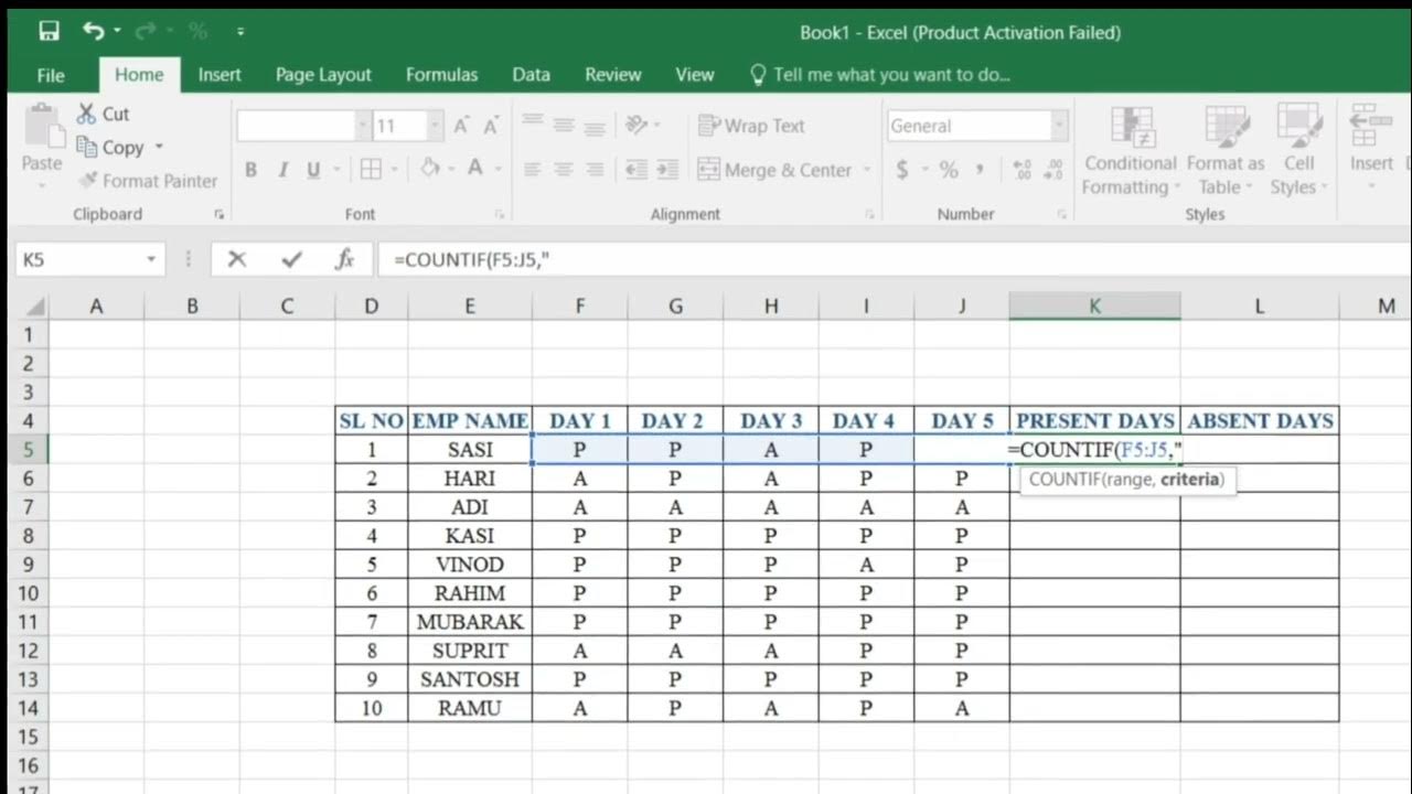 How To Calculate Working Days For Employees In Company Excel Formulas Excelformula Viral