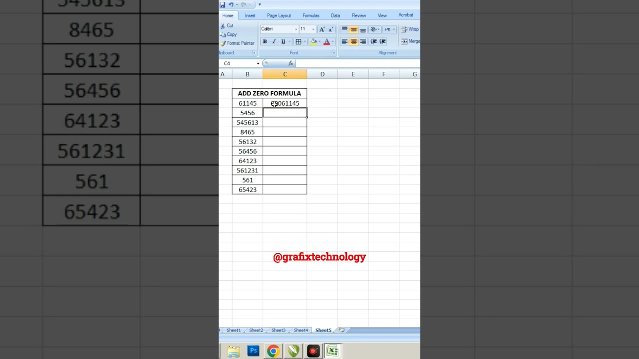 Text Formula Use Add Zero In Excel viral shorts short shortfeed Text Formula Use Add Zero In Excel viral shorts short shortfeed