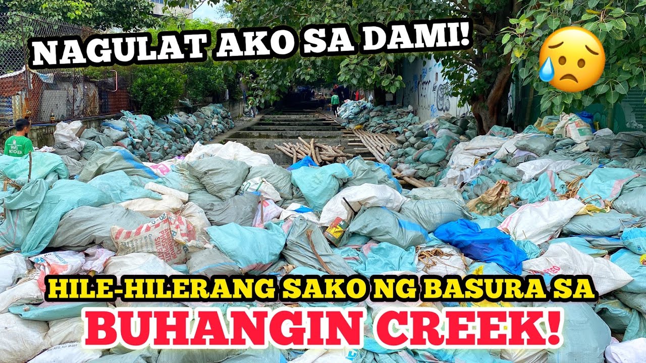 NAGULAT AKO SA DAMI! HILE-HILERANG SAKO NG BASURA SA CREEK! - YouTube