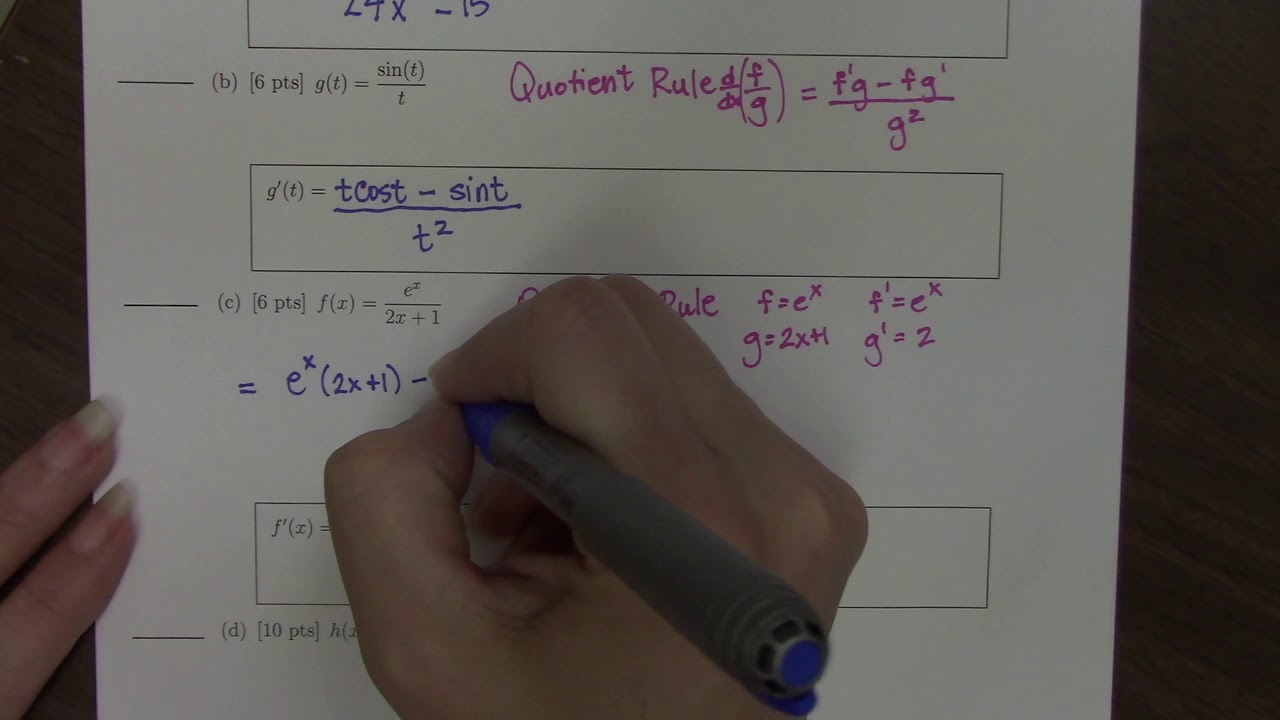 Problem 2 Spring 2018 2250 Final - YouTube