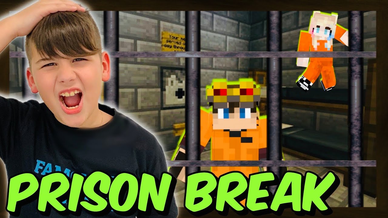 ΑΠΟΔΡΑΣΗ ΑΠΟ ΤΗΝ ΦΥΛΑΚΗ ΜΑΖΙ ΜΕ ΤΟ NOOBAKI PRISON BREAK MINECRAFT ...