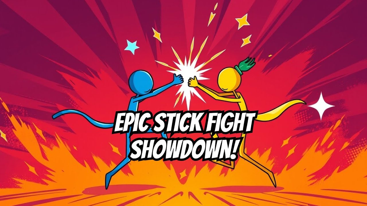 Stick Fight: The Game - A Fun and Addictive Multiplayer Brawler - YouTube