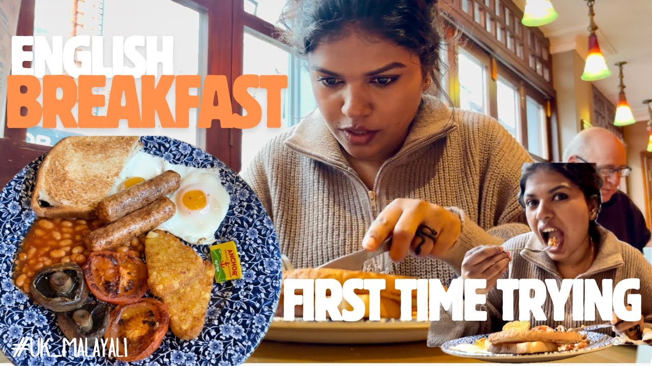 First Time Eating English Breakfast as a Malayali | Honest ratings and ...