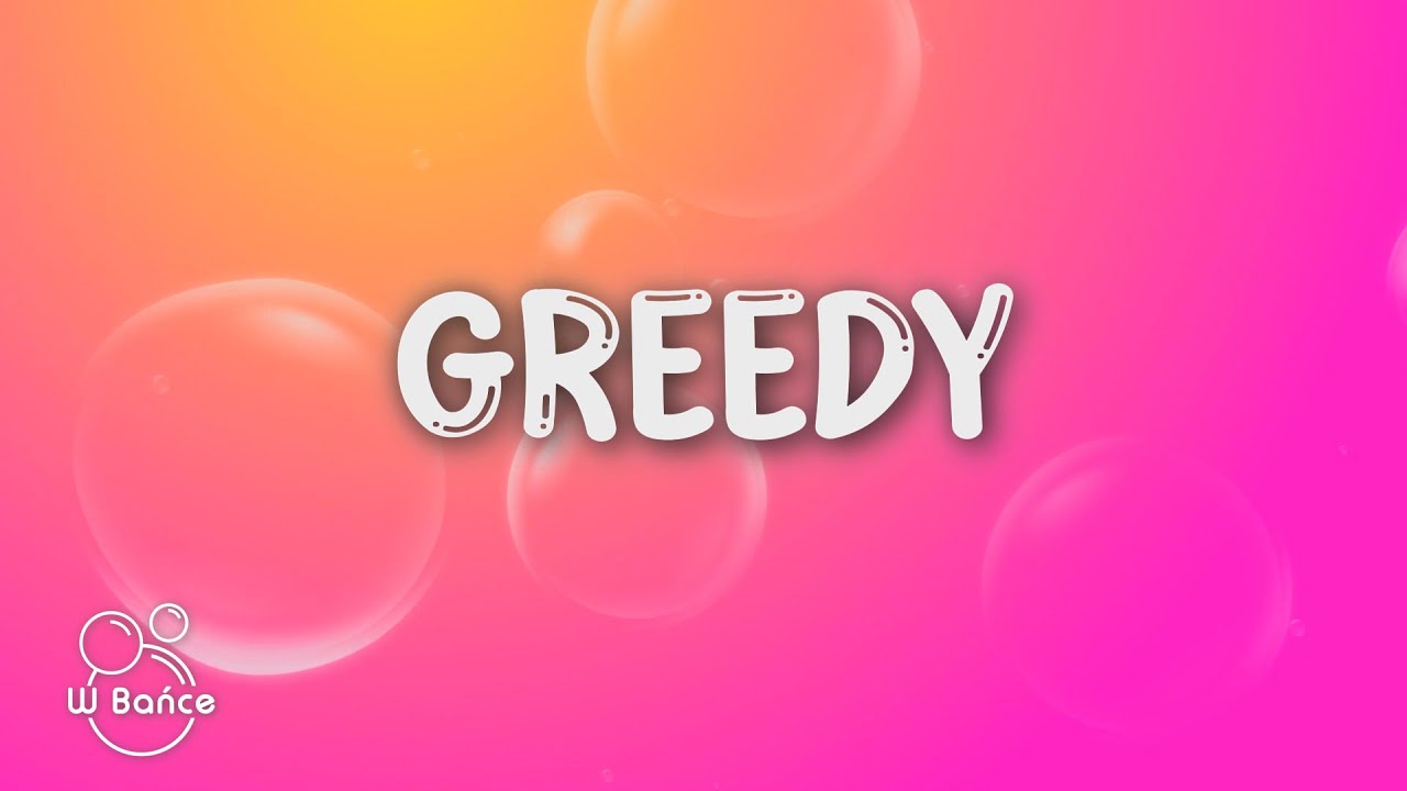 Tate McRae - greedy (Tekst/Lyrics) Polskie Tłumaczenie - YouTube