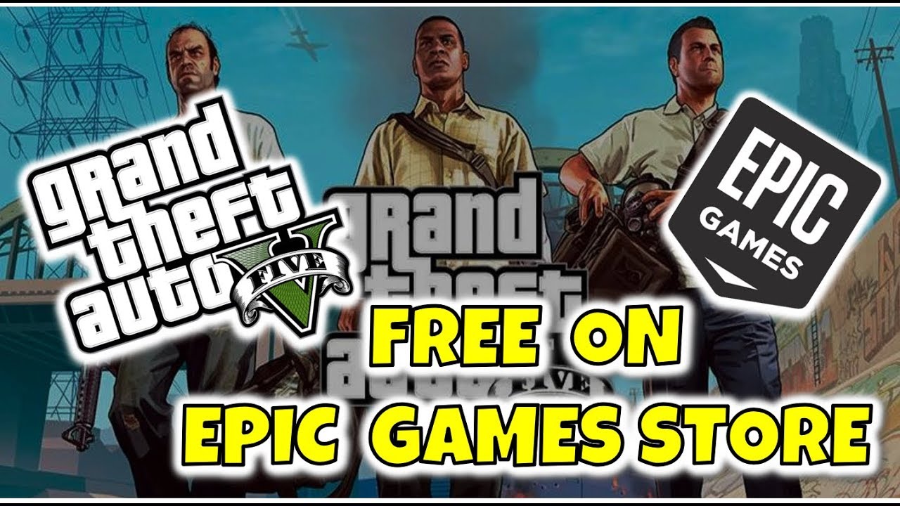 FREE (GTA V) The Grand Theft Auto V: Premium Edition On Epic Games ...