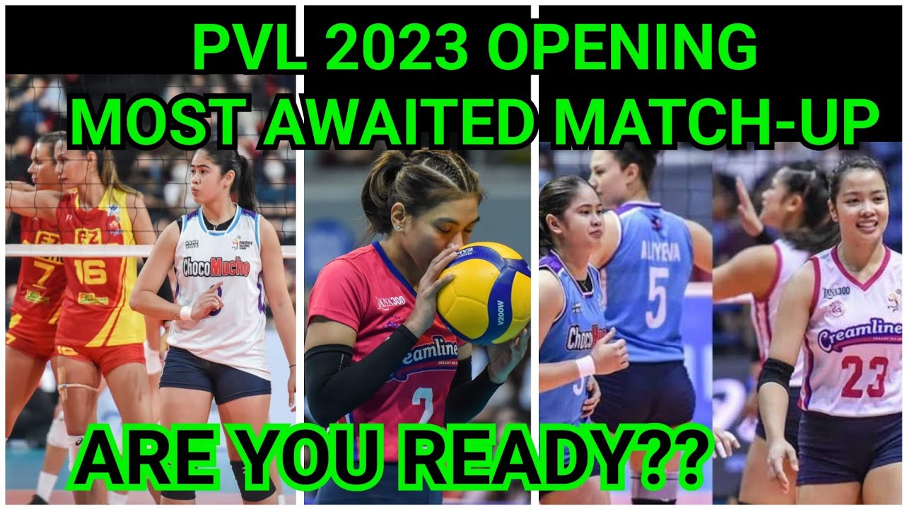 PVL 2023 Schedule| Most Awaited Match-up ng DEAVY x GAWONG| F2 x ...