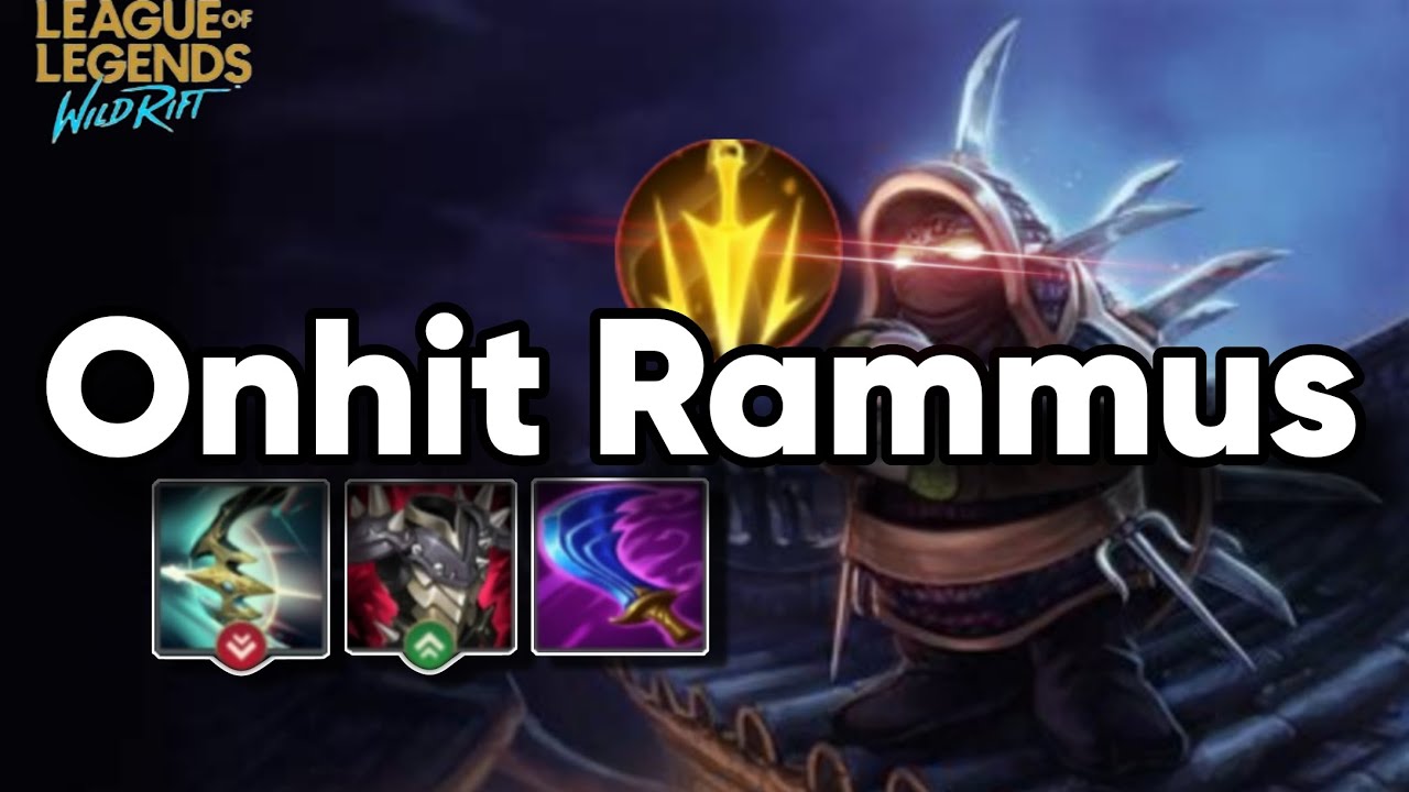 Offmeta PVP #4: 1v1 anyone with Onhit Rammus in Wildrift! - YouTube