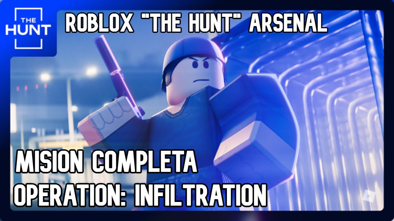 Arsenal Operation: Infiltration. The Hunt 2024 Roblox (Easter Eggs y ...