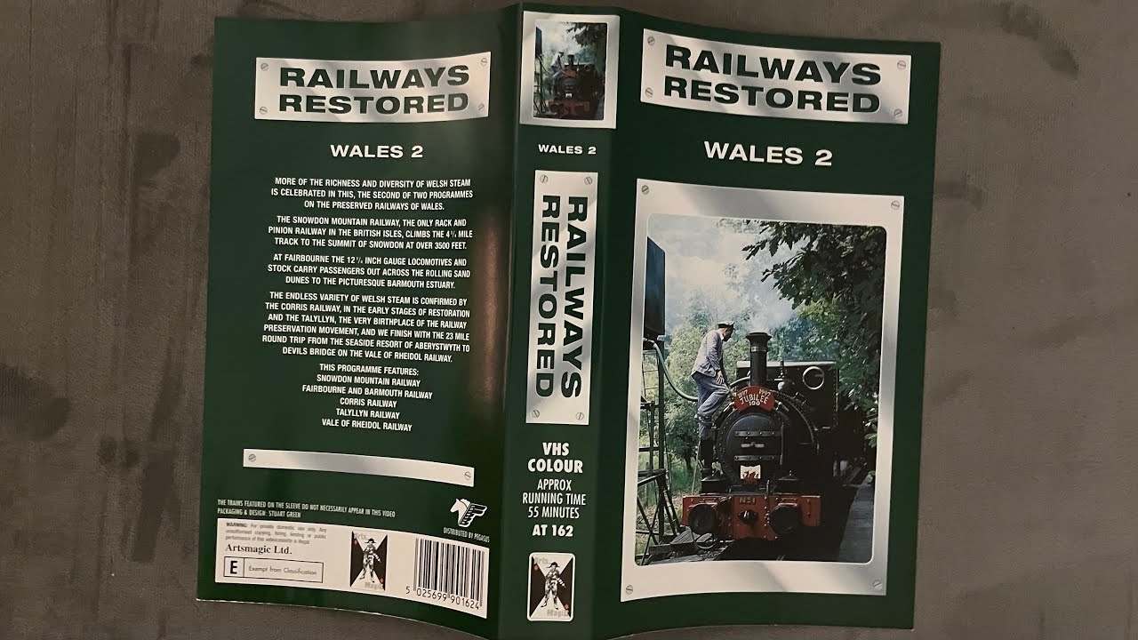 Railways Restored: Wales 2 (1992 VHS UK) - YouTube