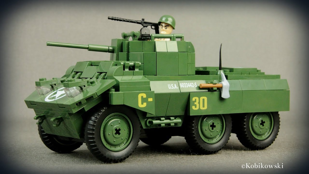 COBI M8 Greyhound (2497) - recenzja - YouTube