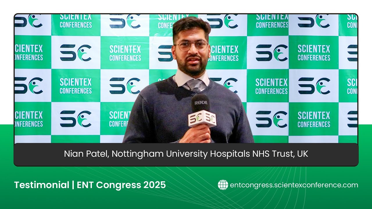 Testimonial by Nian Patel ENT Congress 2025 - YouTube