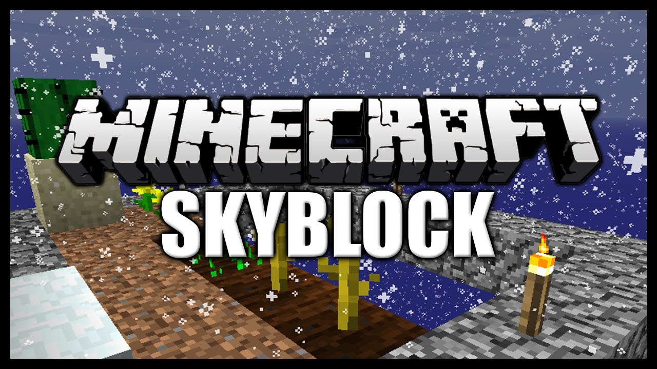 Mob Platform! Murderous Zombies! || Minecraft SkyBlock Survival ...