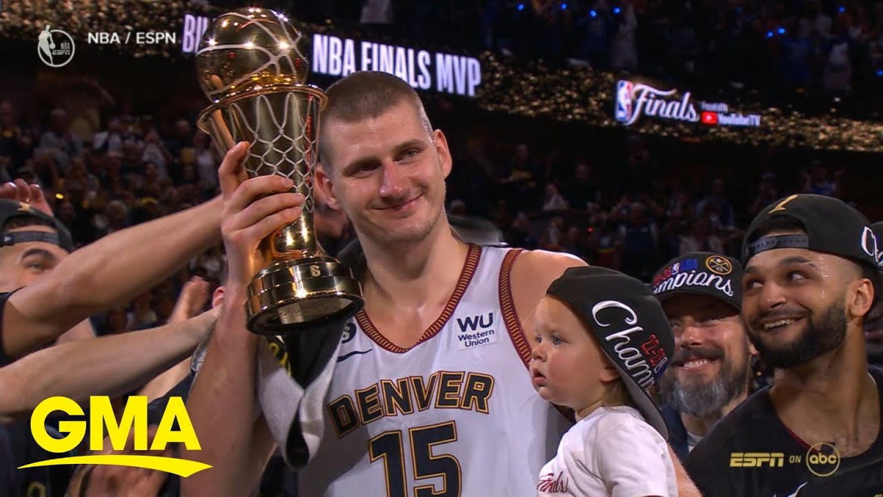 Denver Nuggets win 1st NBA title in franchise history l GMA - YouTube
