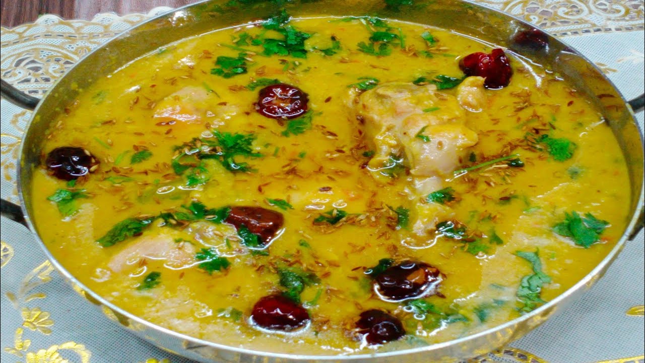 Chicken Mix Daal | Daal with Rice Recipe | Mix Daal Recipe | Chicken ...