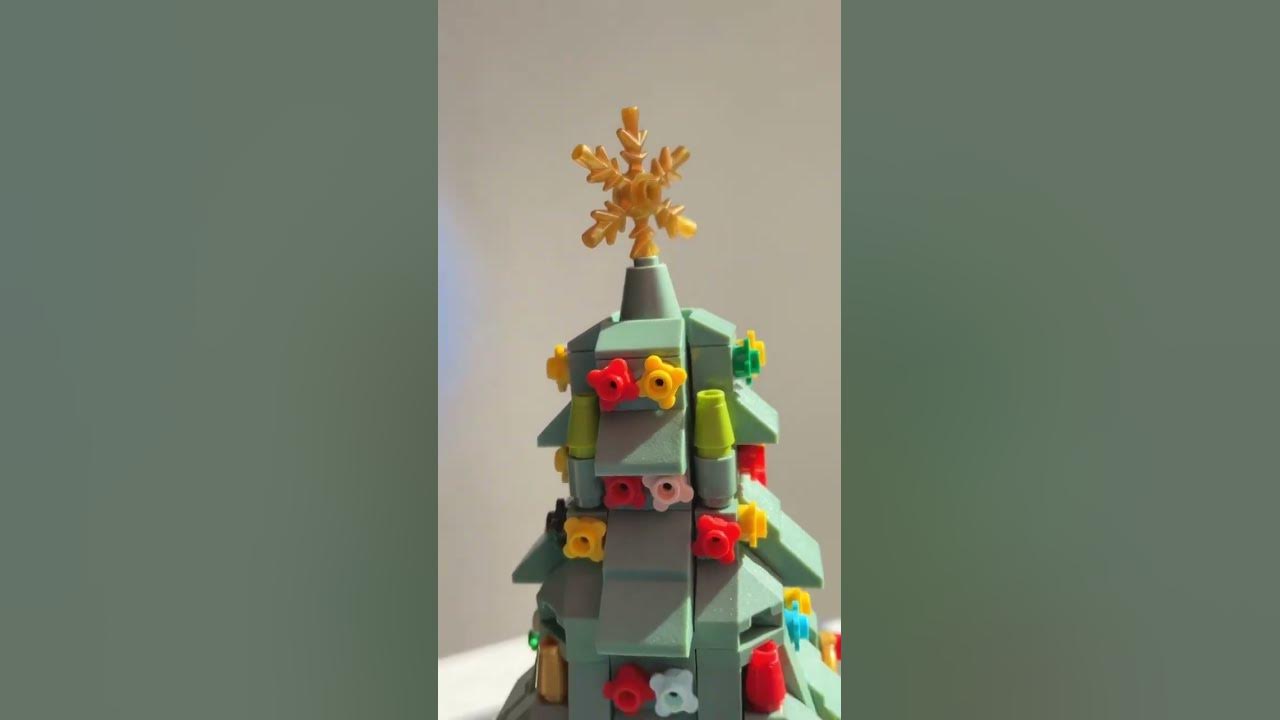 Christmas Tree Building Block Kit DIY Music Box #amazon - YouTube