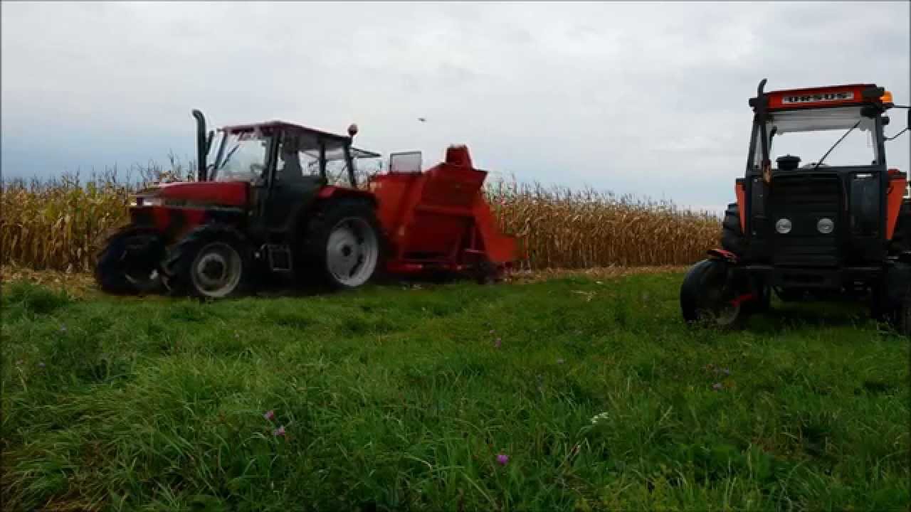 ☆Berba kukuruza 2015☆Case 4220☆Sip Tornado 40☆Ursus 4512☆ - YouTube