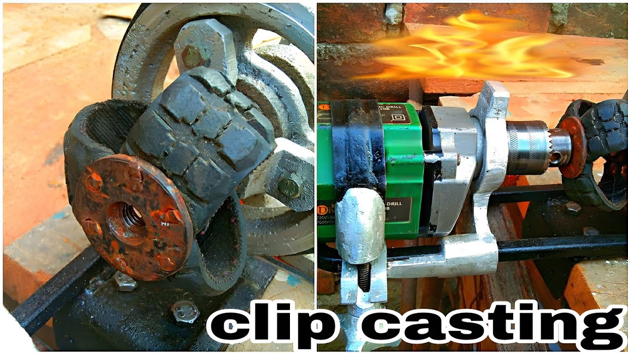 how to drill machine clamp casting use for Lakadi kharaad machine ...