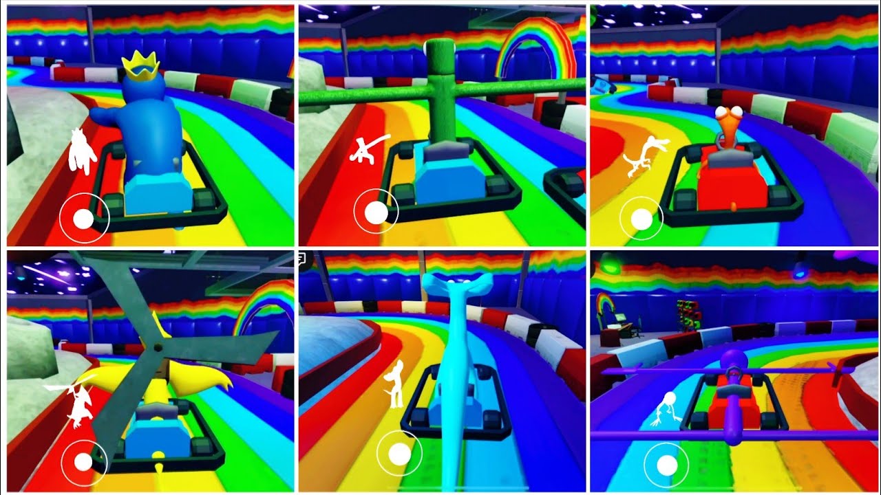 What If Every Rainbow Friends Monster Playing Rainbow Racers In Rainbow ...