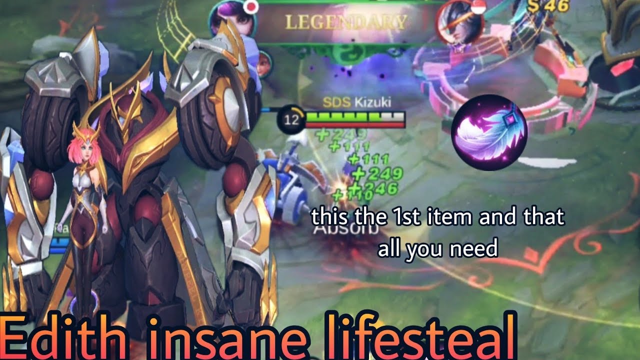 Instant melt build | Edith insane gameplay | MLBB - YouTube