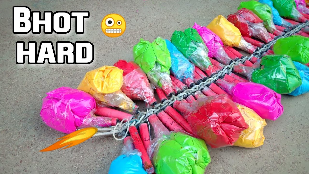 Holi colour bomb ladi | holi fun 2021 - YouTube