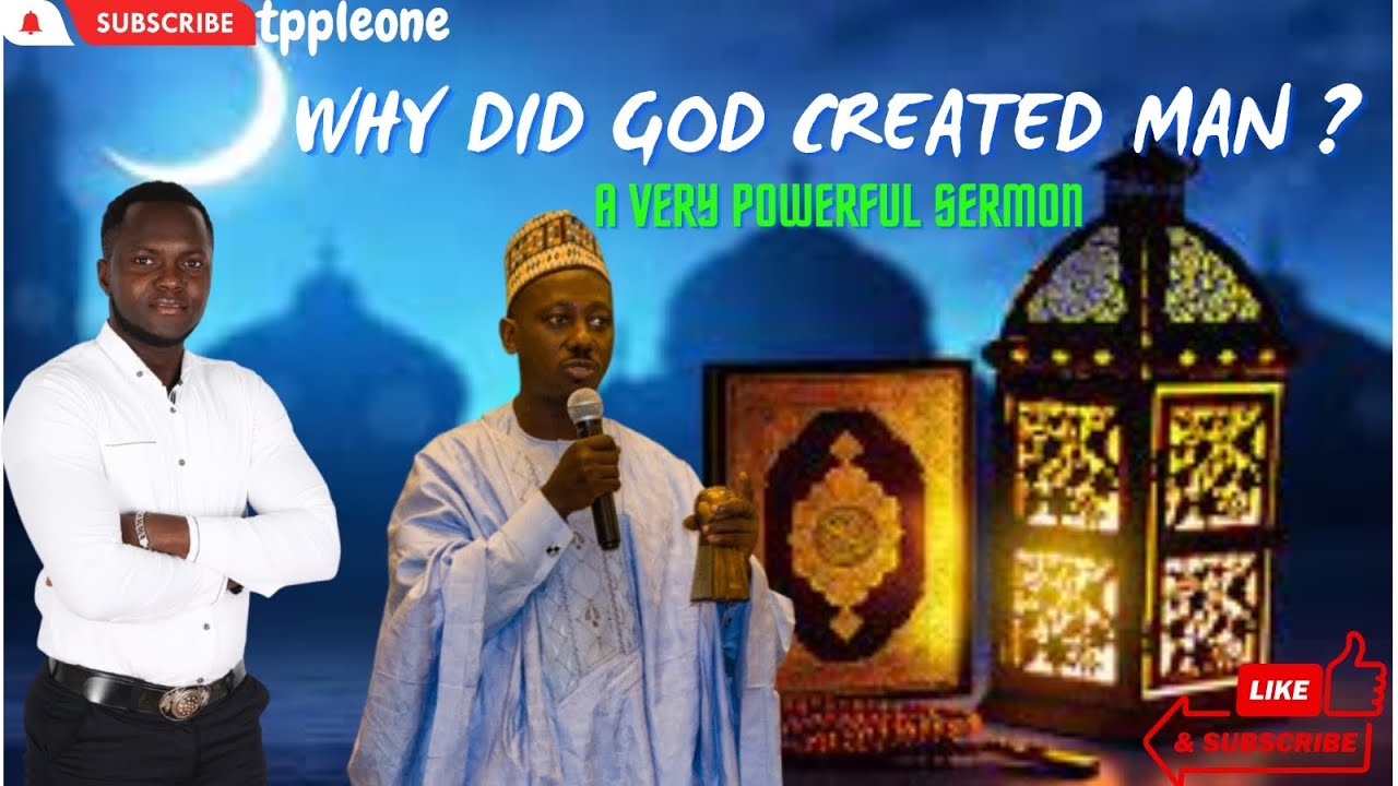 WHY DID GOD CREATE MANKIND ON EARTH? A VERY POWERFUL SERMON - YouTube