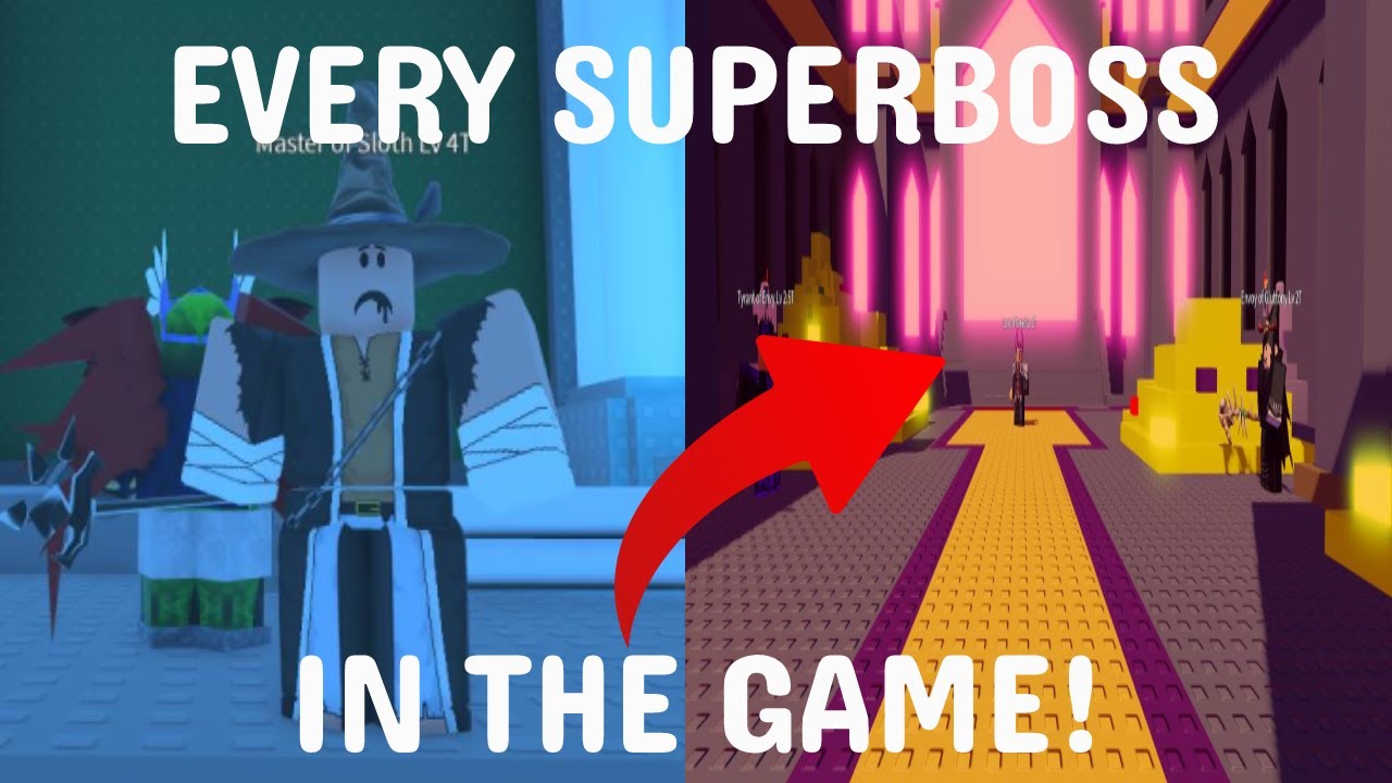 HOW TO FIND EVERY SUPERBOSS IN THE GAME CURRENTLY in Shadovis RPG - YouTube