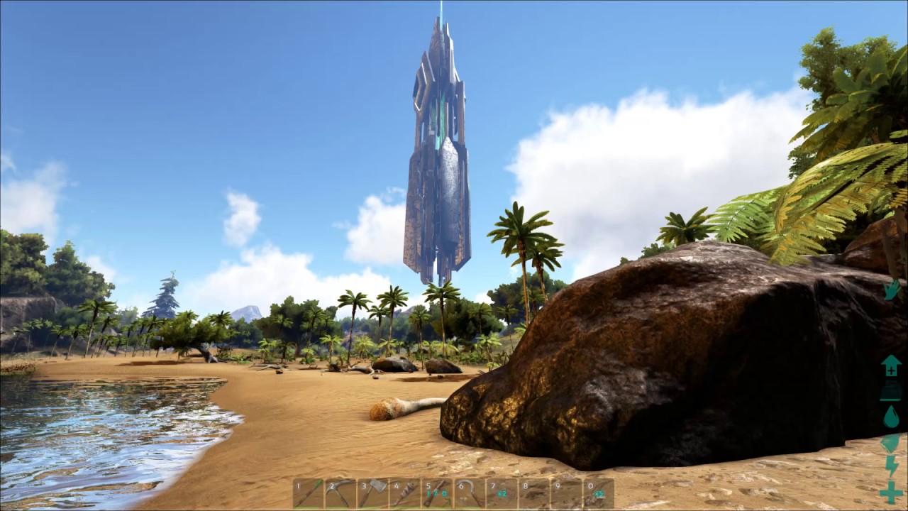 ARK Survival Evolved Sky Flickering/Hitching Bug - YouTube