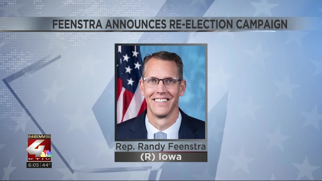 Rep. Randy Feenstra announces 2022 re-election campaign - YouTube