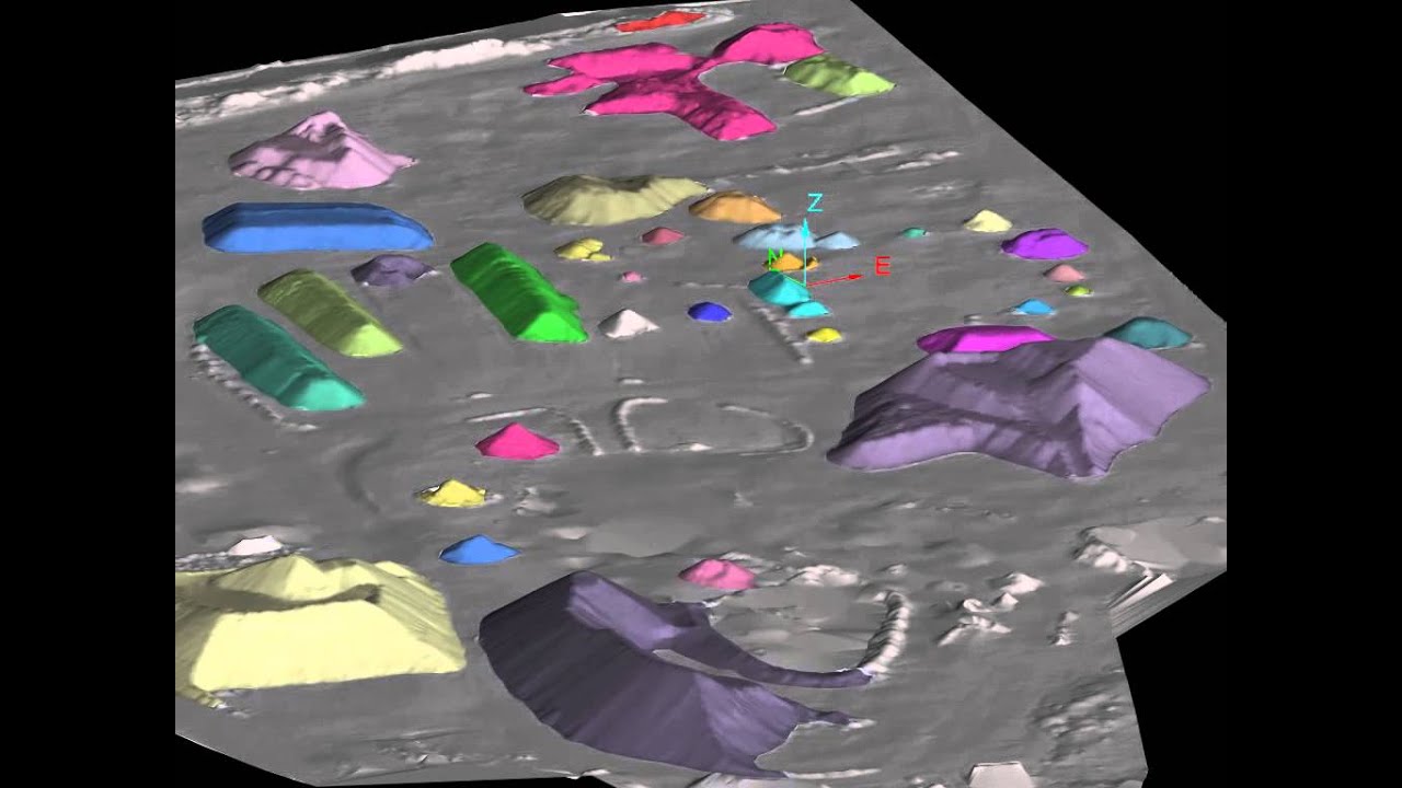 Aggregate Stockpile Yard - YouTube