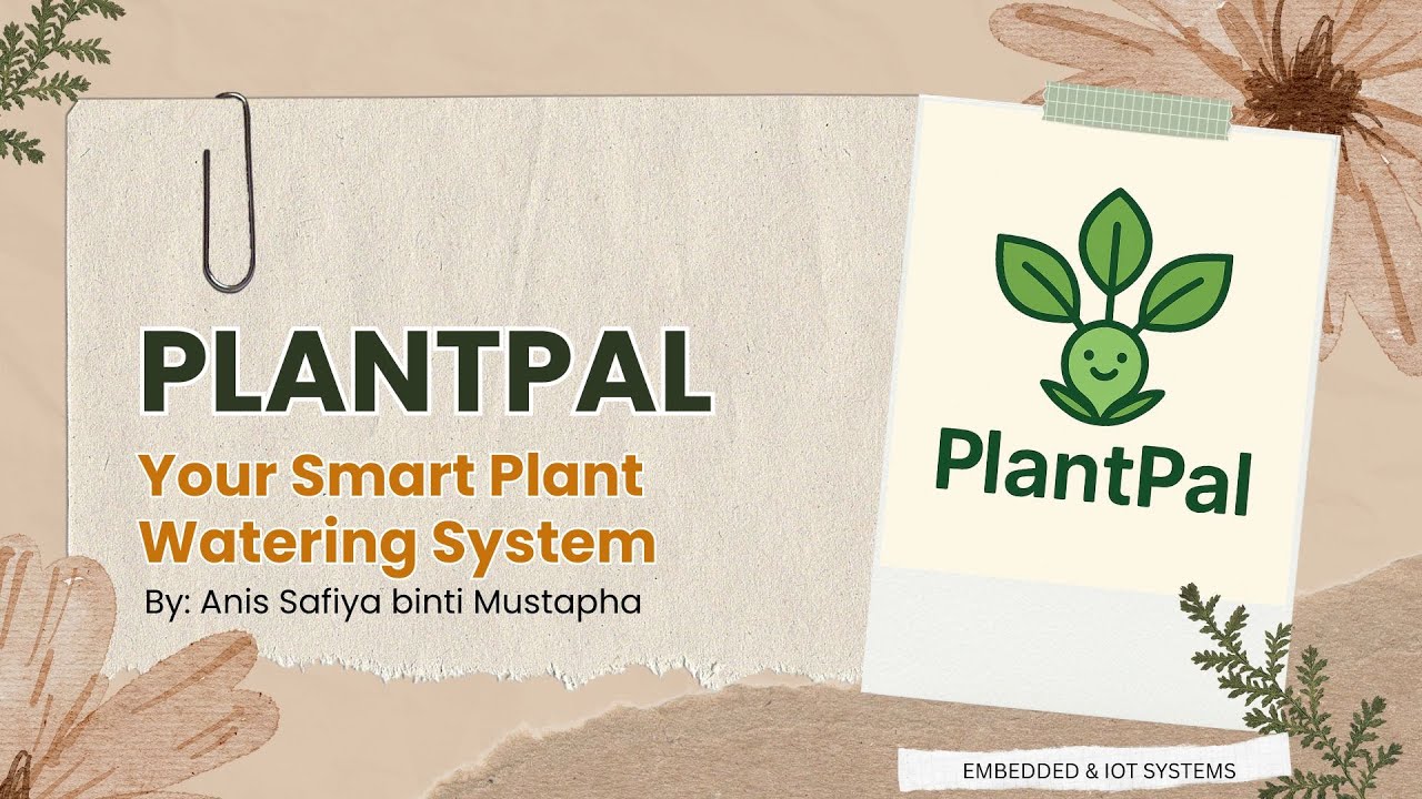 PlantPal: Smart Plant Watering System (ESP32C3 | ESP RainMaker) - YouTube