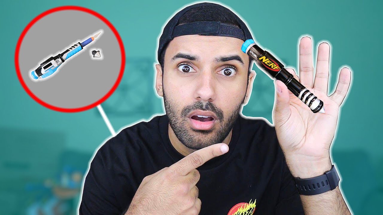 THIS PEN IS A HIDDEN SPY NERF GUN!!! MOST DANGEROUS!! *SPY GADGETS ...