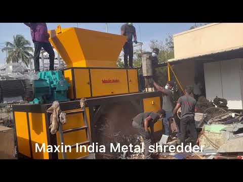 Scrap Metal Shredding Machine, Scrap Metal Shredding Machine, Metal Shredder, #MetalCrushingMachine