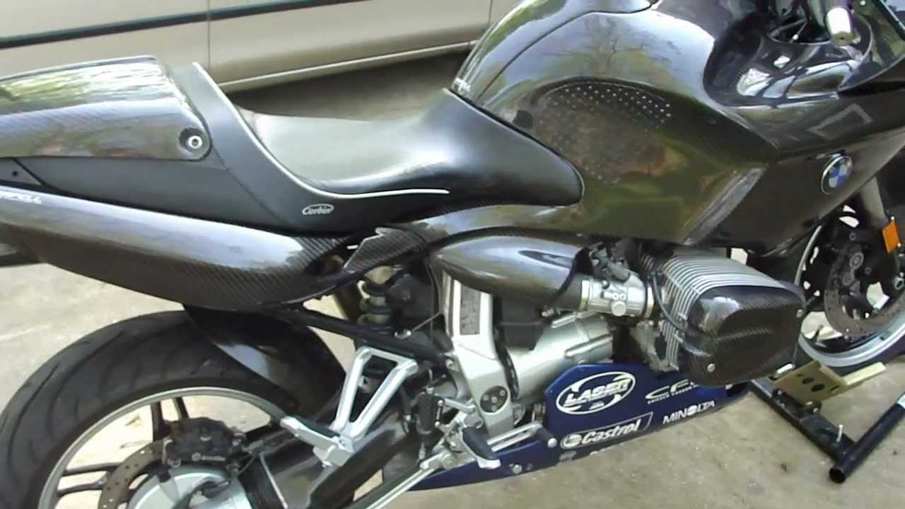 BMW R1100S Bike Carbon Fiber by Aspell Carbon.MP4 - YouTube