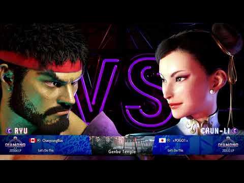 Street Fighter 6💥Justin Wong (Ryu) vs GO1 (Chun-li)💥[SF6 Replays]💥 - YouTube