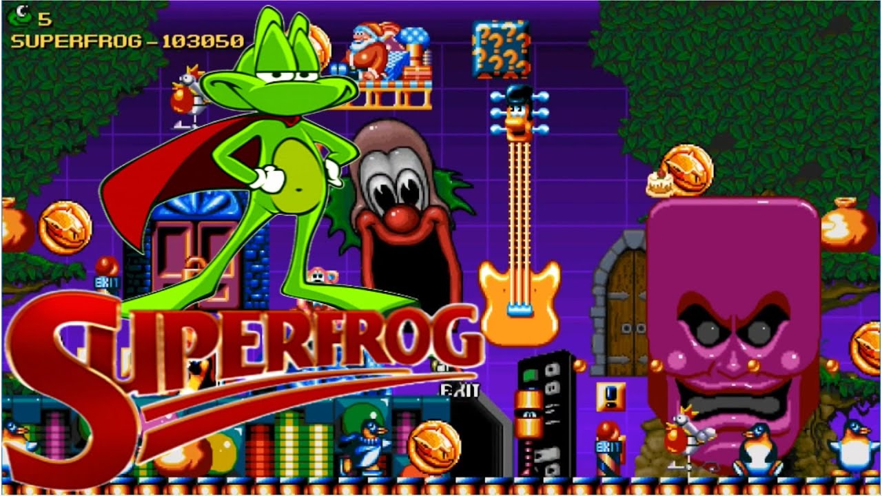 Justice Stars: SuperFrog [OpenBOR] openborgames - gamer - YouTube
