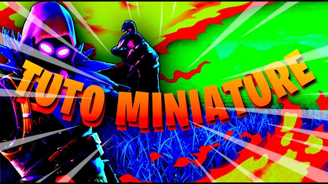 COMMENT FAIRE UNE BONNE MINIATURE FORTNITE SUR IOS - YouTube