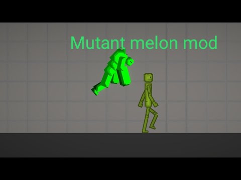 Mutant melon mod melon playground - YouTube