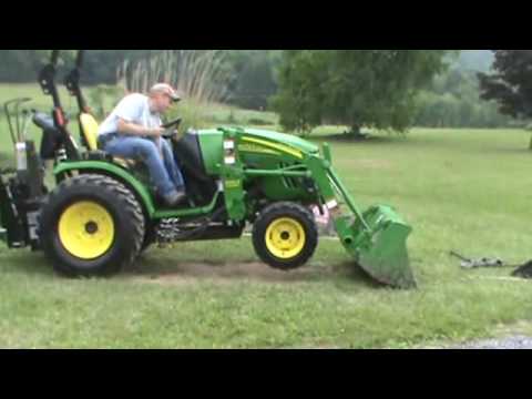 2009 John Deere 2720 Compact Tractor Loader With John Deere 47 Backhoe ...