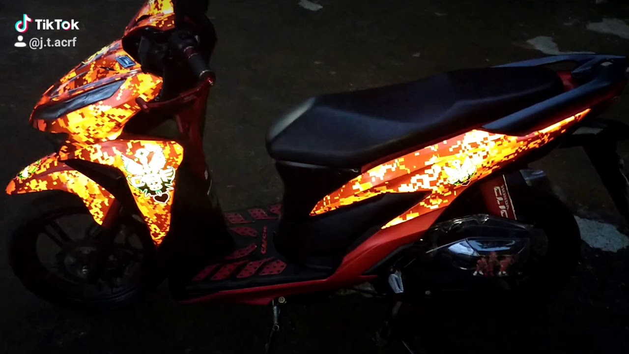 HONDA CLICK DECALS - YouTube