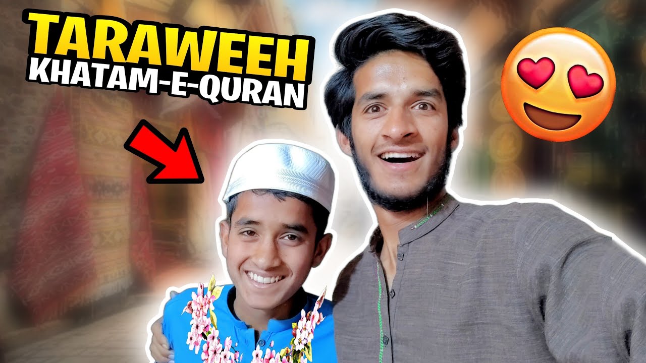 Chotay Bhai Ahmad Ka Khatam e Quran 🤩 Day 24 😍 Ramadan 2023 - YouTube